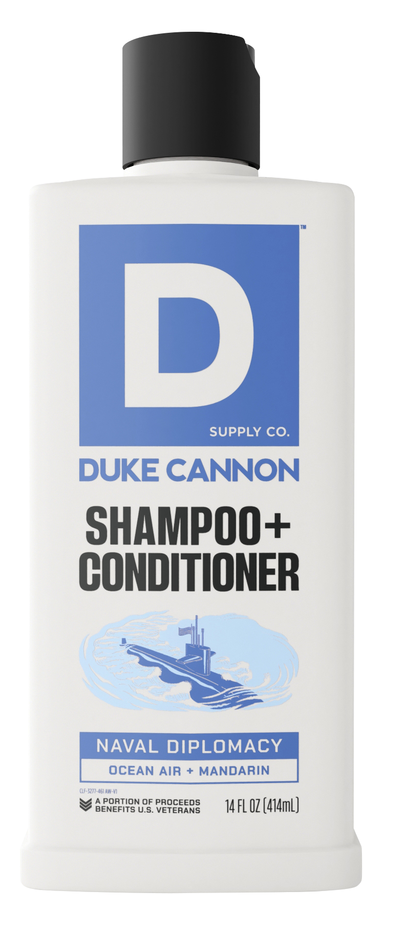 Duke Cannon Supply Co. Naval Diplomacy Shampoo and Conditioner | Bass ...